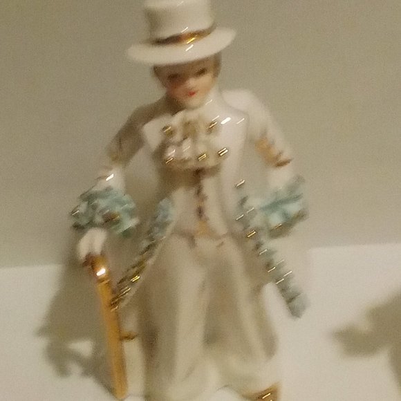 Shafford | Accents | Vintage Shafford Porcelain Victorian Girl Boy ...